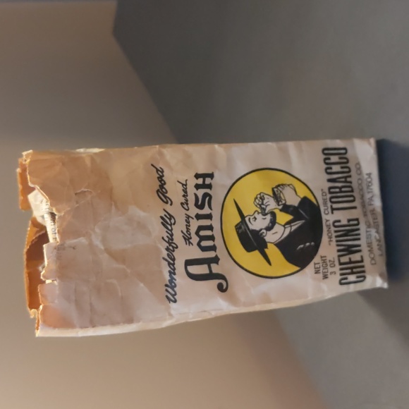 Accents | Empty Honey Cured Amish Chewing Tobacco Pouch Bag | Poshmark